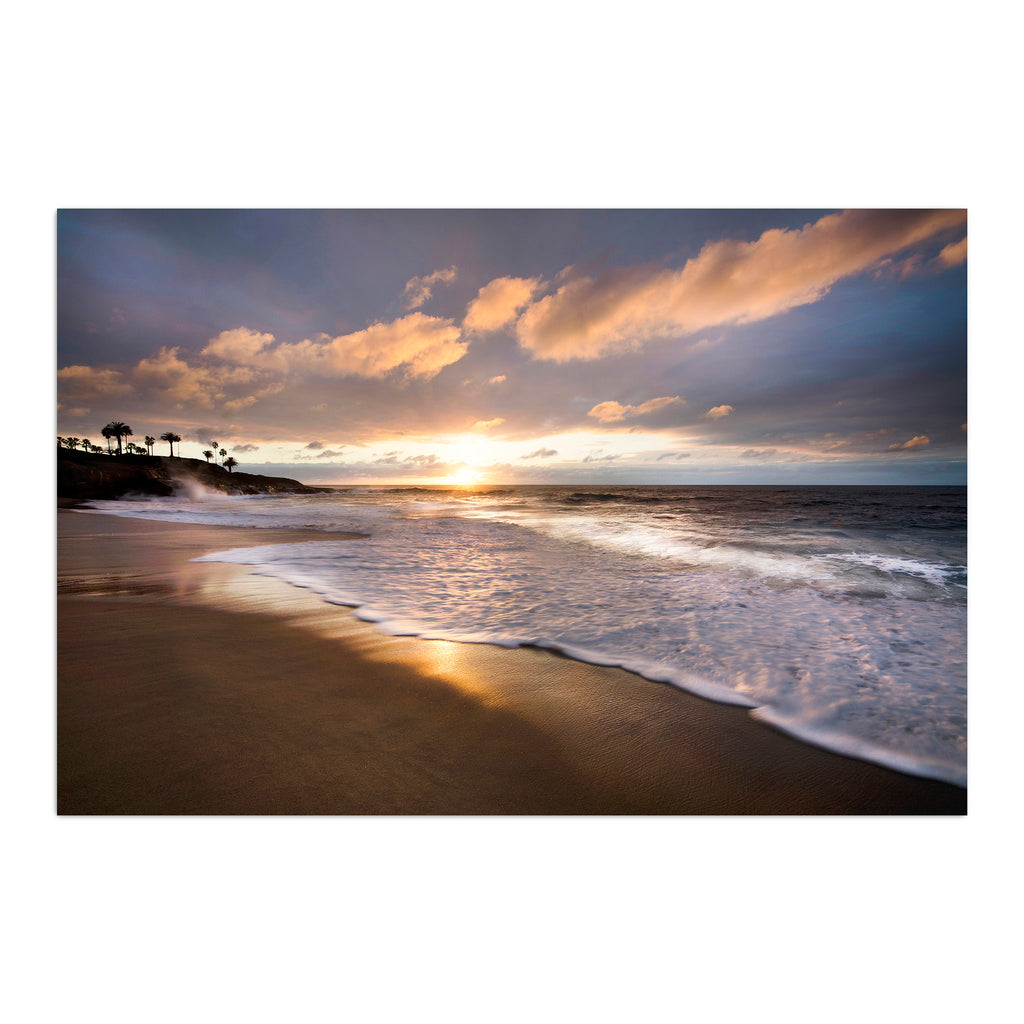 Sunset Beach Canvas Wall Art: Made of Premium Quality Materials ...