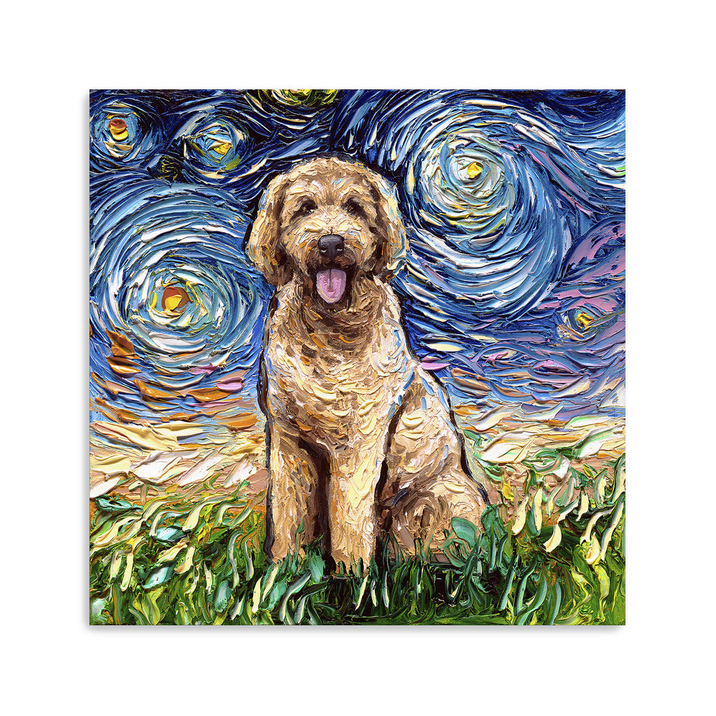 Goldendoodle Canvas Wall Art: Made of Premium Quality Materials ...