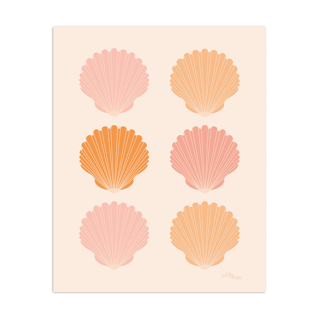 Blush Shells Canvas Wall Art: Made of Premium Quality Materials ...
